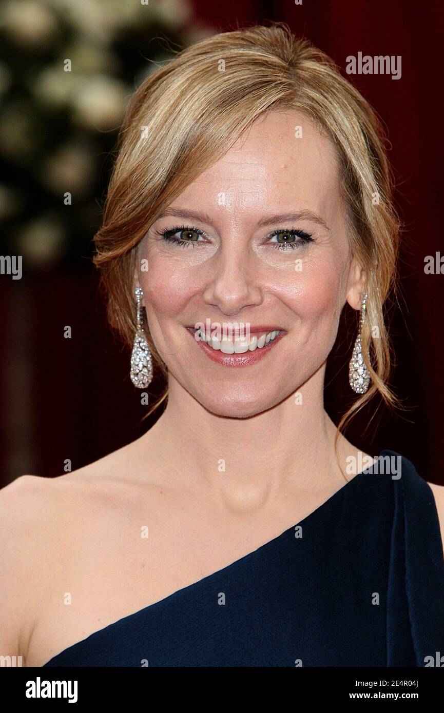 Amy Ryan arrives at the 80th Academy Awards, held at the Kodak Theater ...