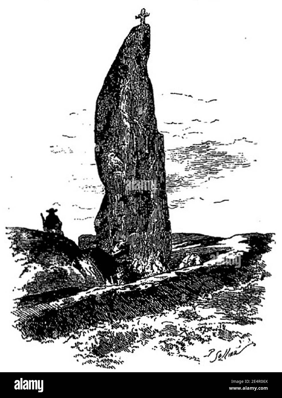 Menhir Cut Out Stock Images & Pictures - Alamy