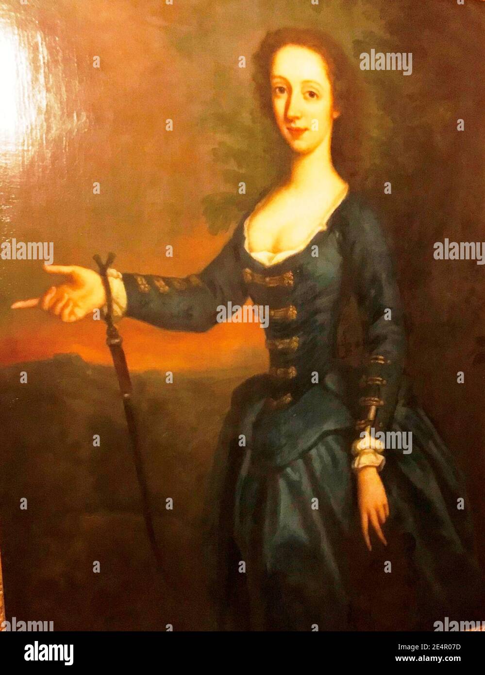 Mary Ellen Gordon, daughter of James Gordon of Ellon, married 23.7.1771 ...