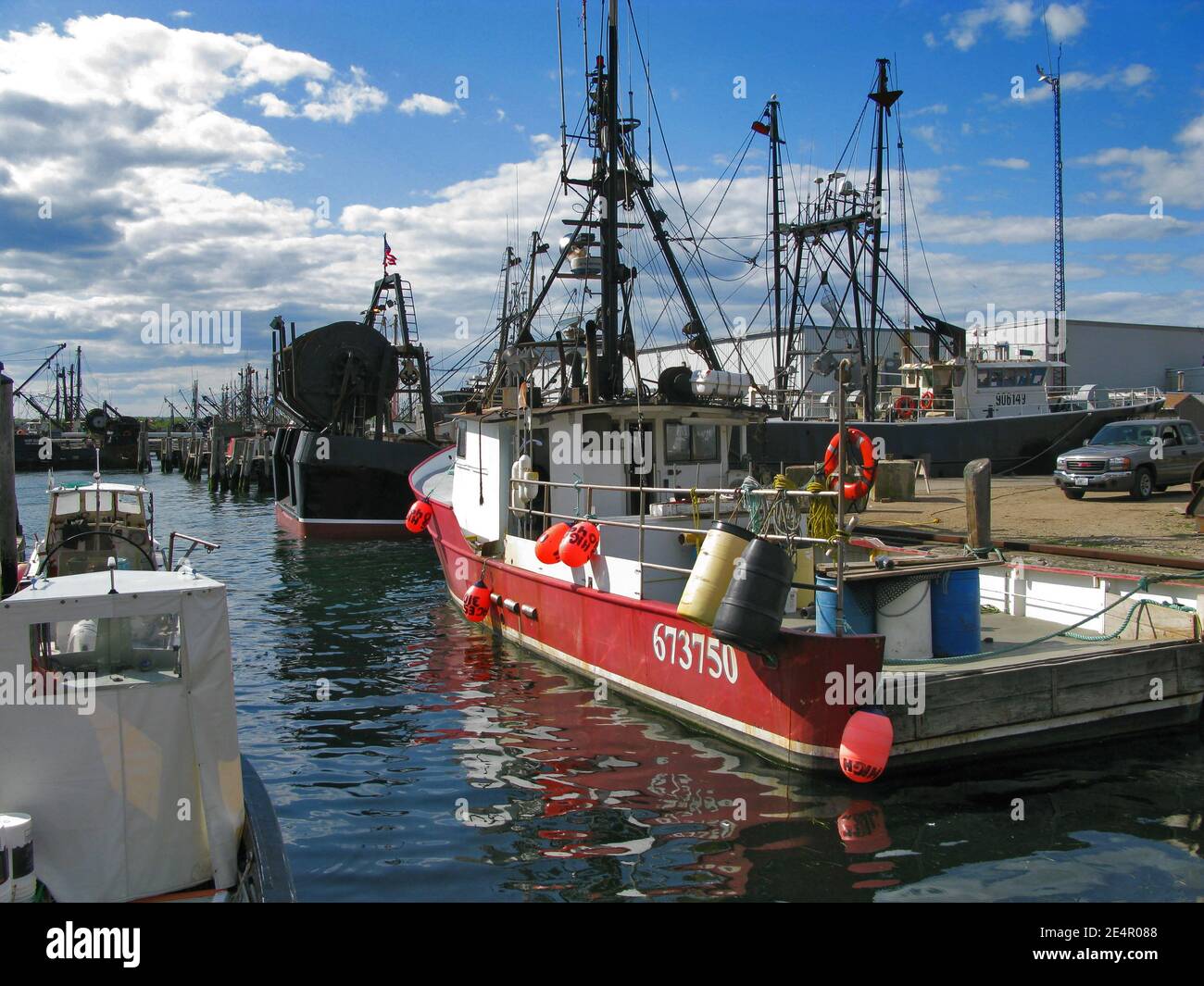 USA, Rhode Island, Point Judith, shipping, fishing, industry, fishing ...