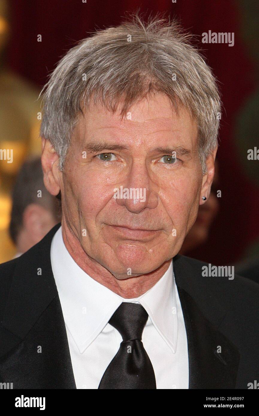 Harrison Ford arrives at the 80th Academy Awards, held at the Kodak ...