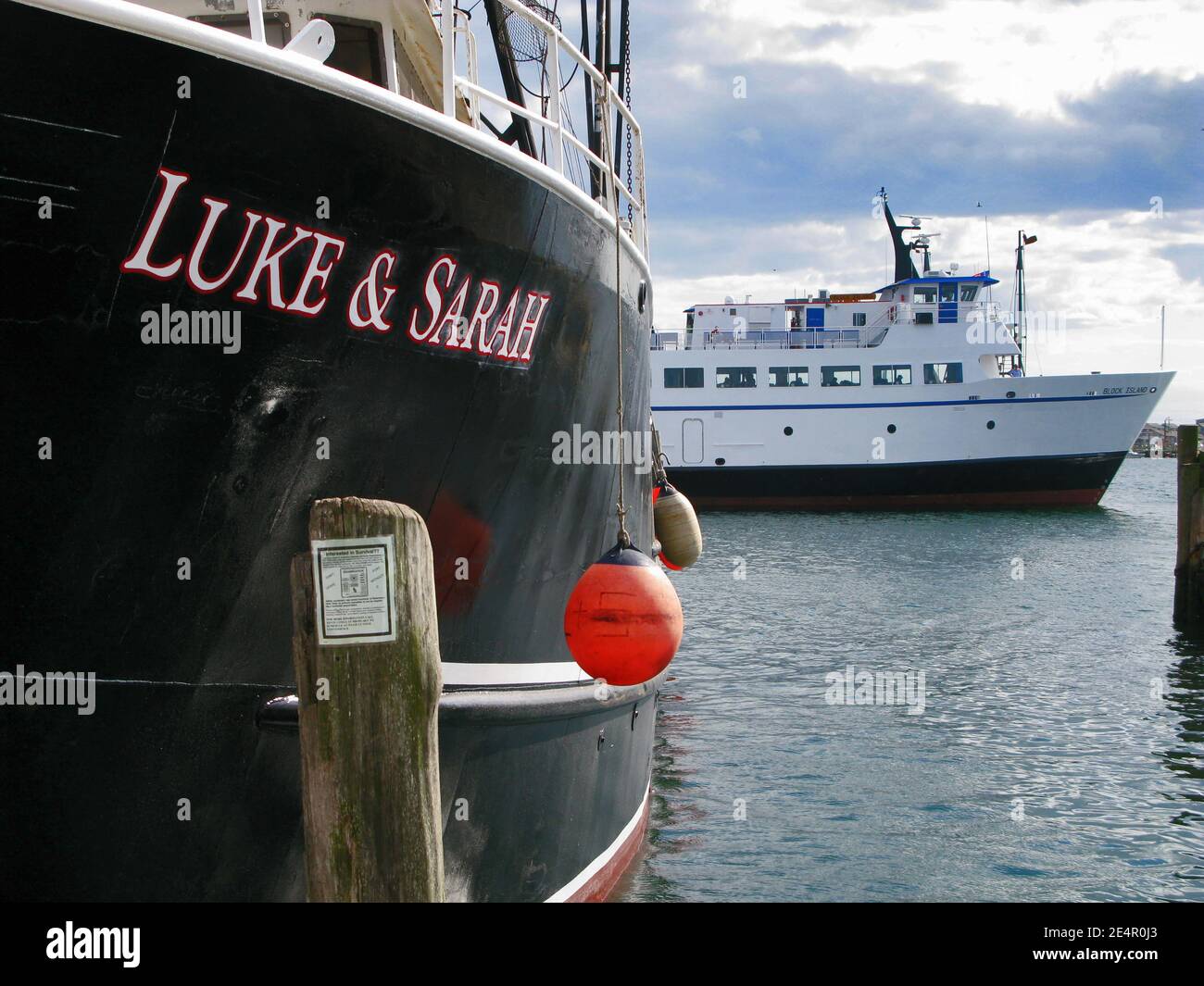 USA, Rhode Island, Point Judith, shipping, fishing, industry, fishing ...