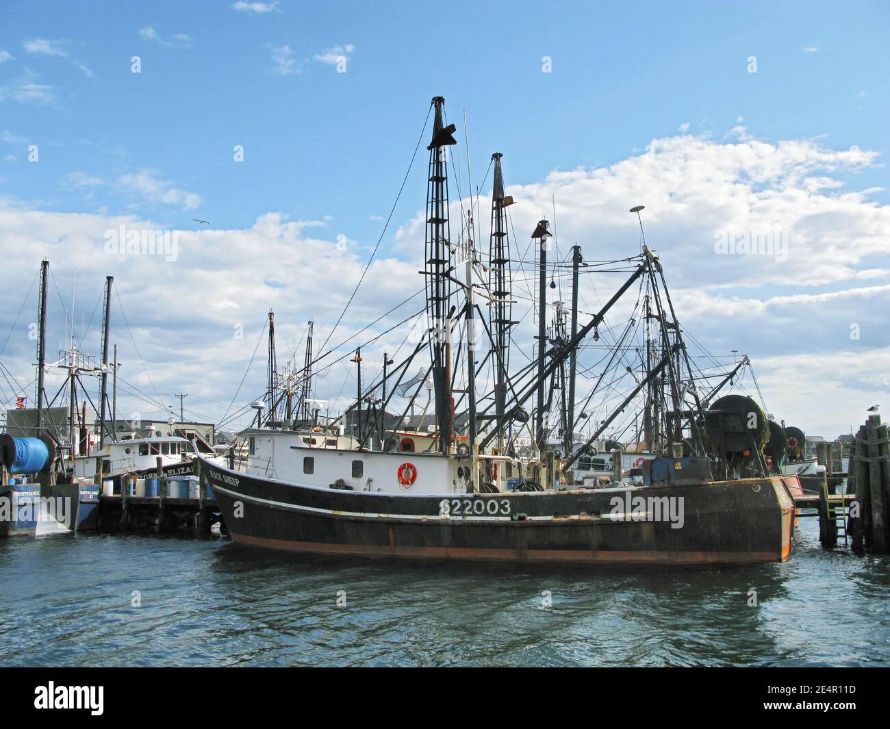 USA, Rhode Island, Point Judith, shipping, fishing, industry, fishing ...