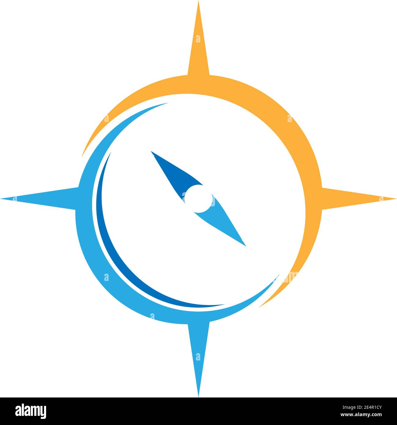 Compass Logo Template vector icon illustration design Stock Vector ...