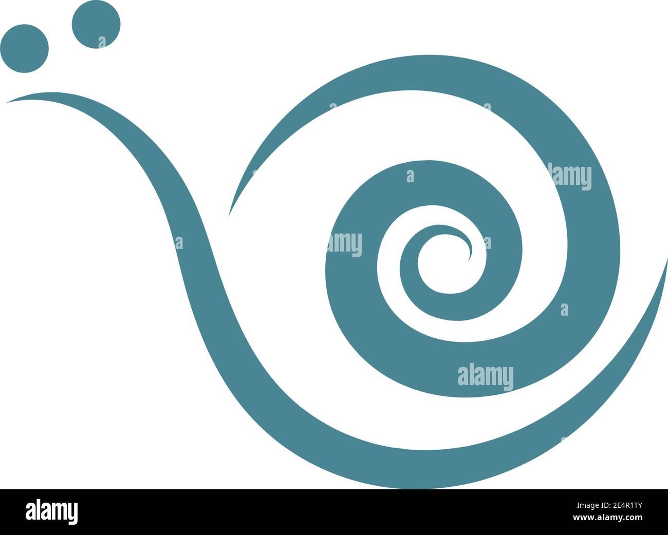 Snail logo icon design illustration vector template Stock Vector Image ...