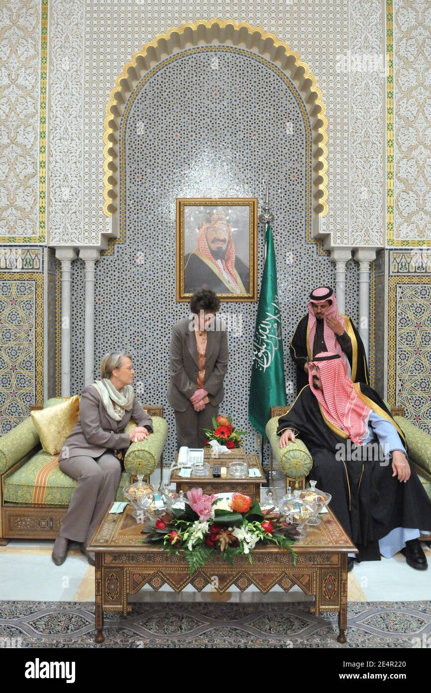 EXCLUSIVE - French Interior Minister Michele Alliot-Marie meets with ...