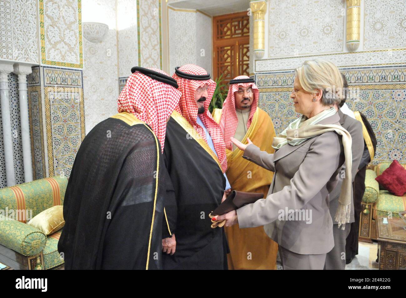 EXCLUSIVE - French Interior Minister Michele Alliot-Marie meets with ...