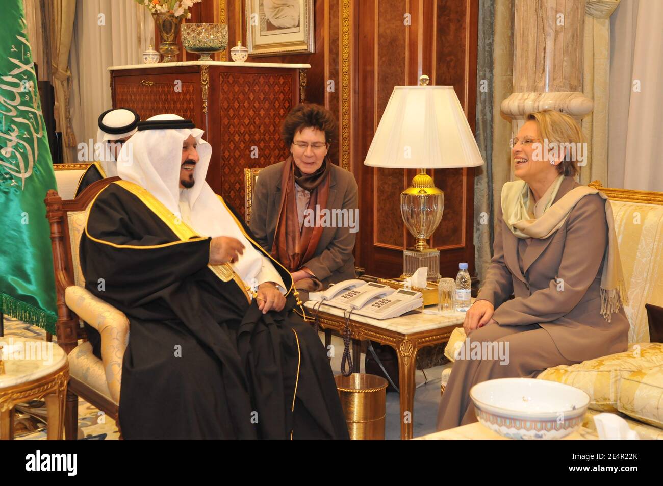 EXCLUSIVE - French Interior Minister Michele Alliot-Marie meets with ...