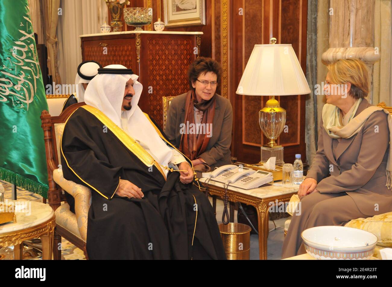 EXCLUSIVE - French Interior Minister Michele Alliot-Marie meets with ...