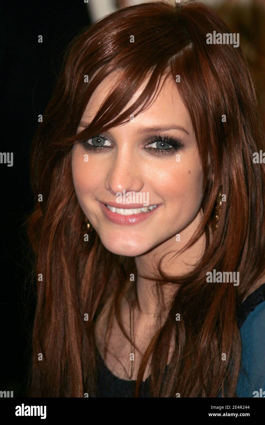 U.S singer Ashlee Simpson promotes her new single 'Outta My Head' at ...