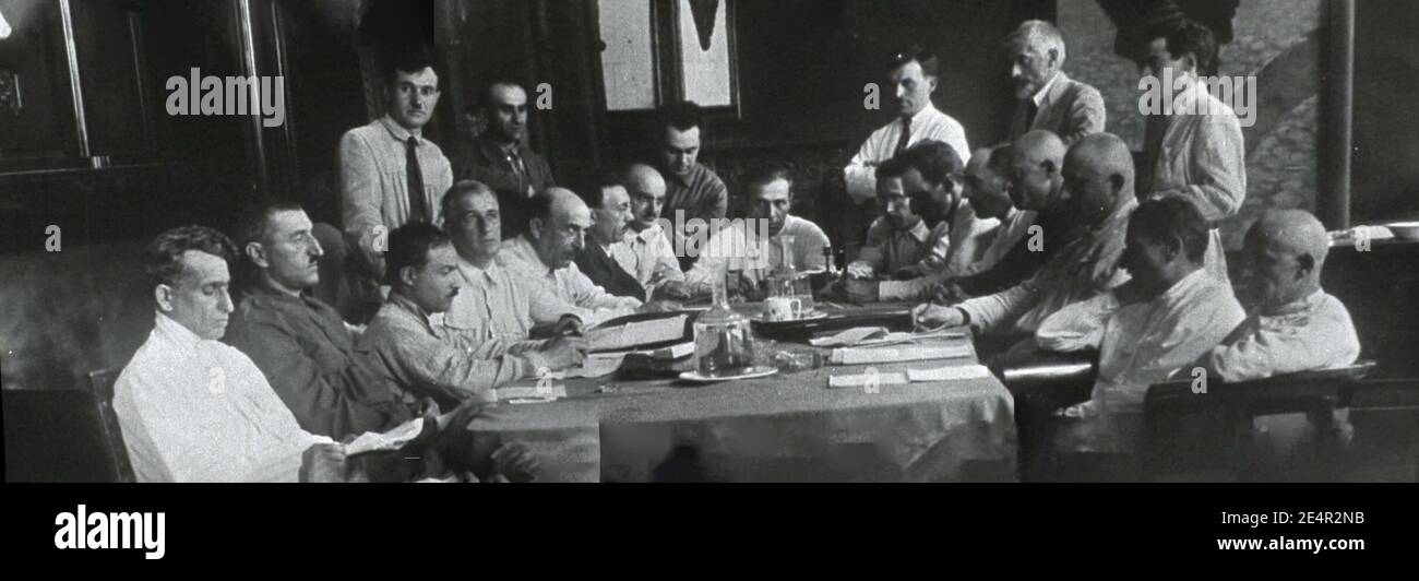 Meeting at Sargis Lukashin office Stock Photo - Alamy