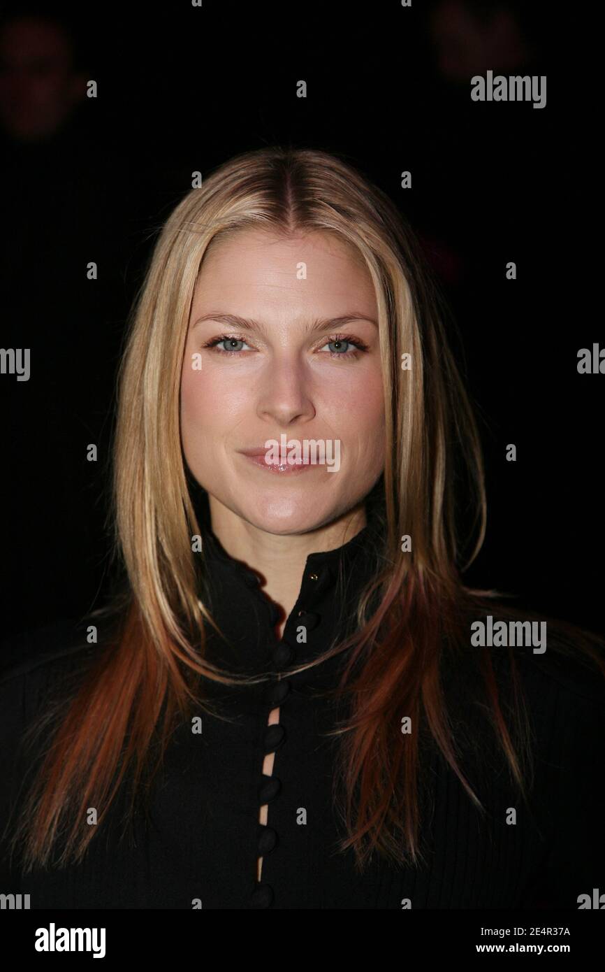 US actress Ali Larter from US TV show 'Heroes' attends the Ungaro Fall ...