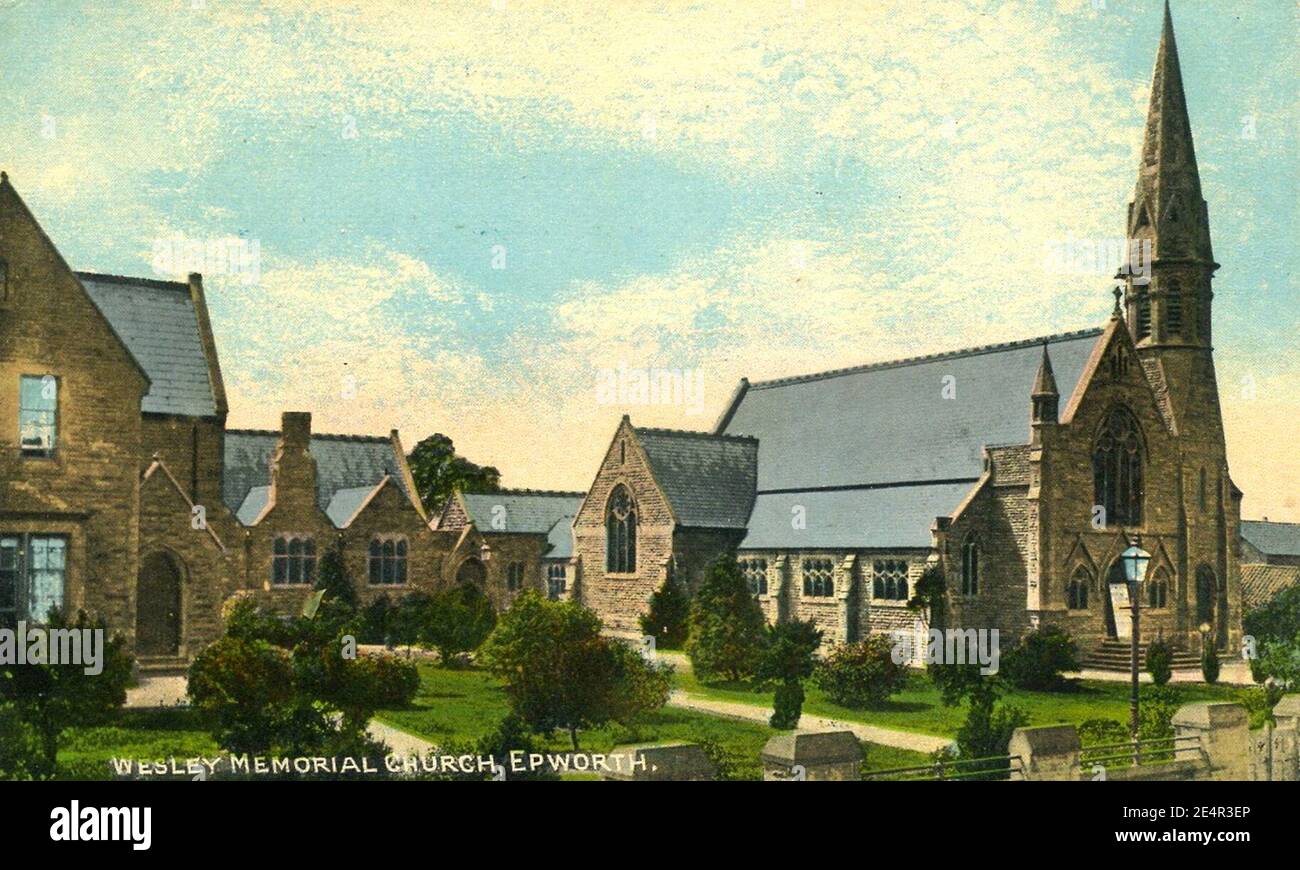 Memorial Chapel Epworth Stock Photo - Alamy