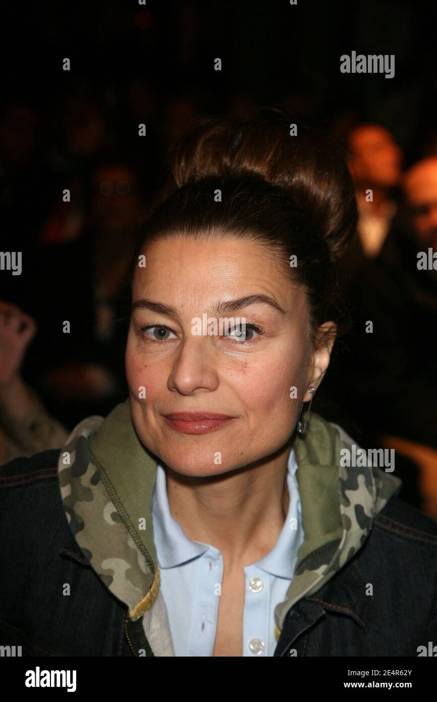 Elli Medeiros attends the Jean-Charles de Castelbajac Fall-Winter 2008 ...