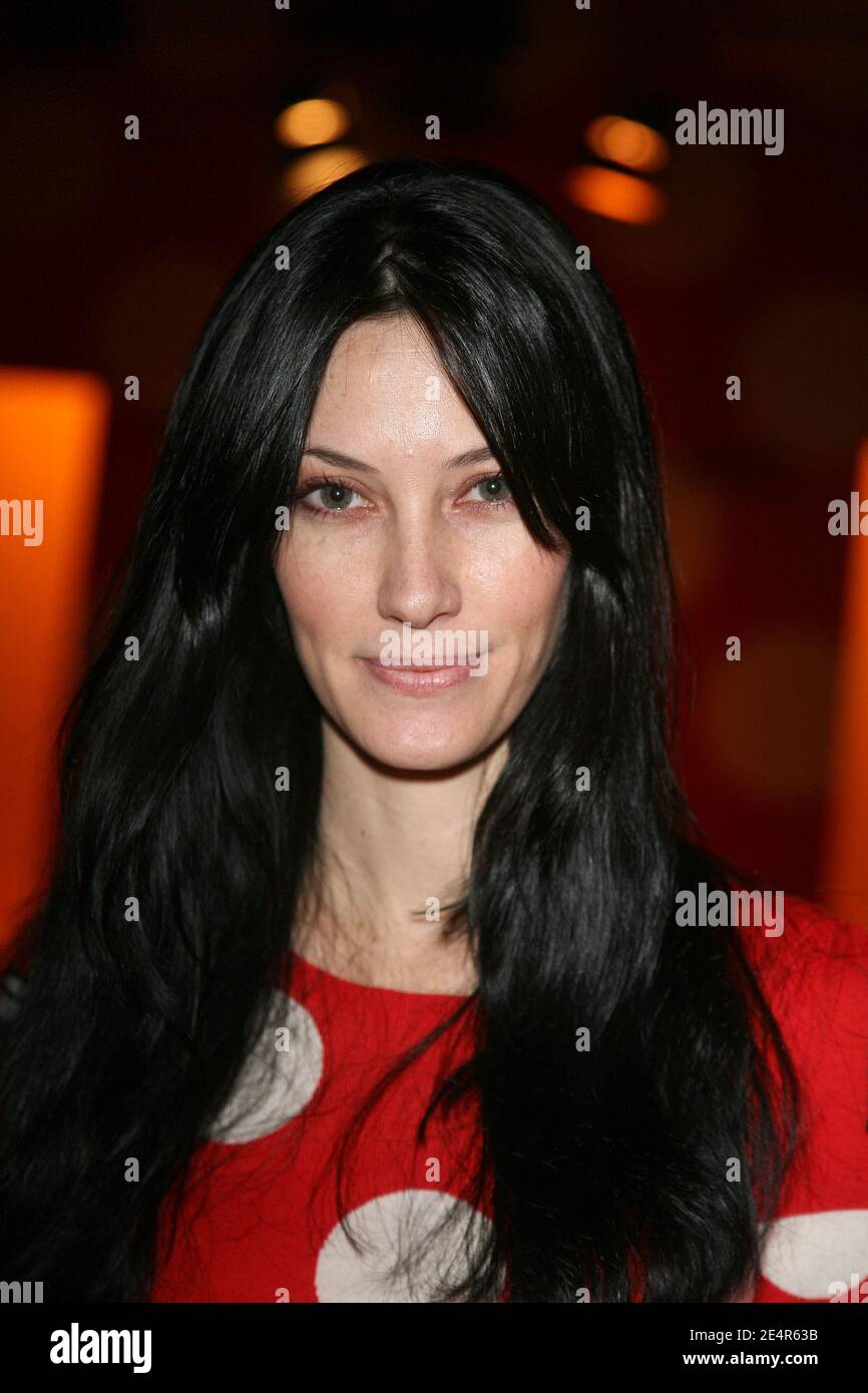 Mareva Galanter attends the Jean-Charles de Castelbajac Fall-Winter ...