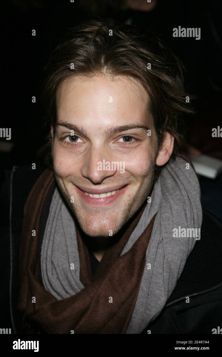 Andy Gillet attends the Kenzo Fall-Winter 2008-2009 Ready-to-Wear ...