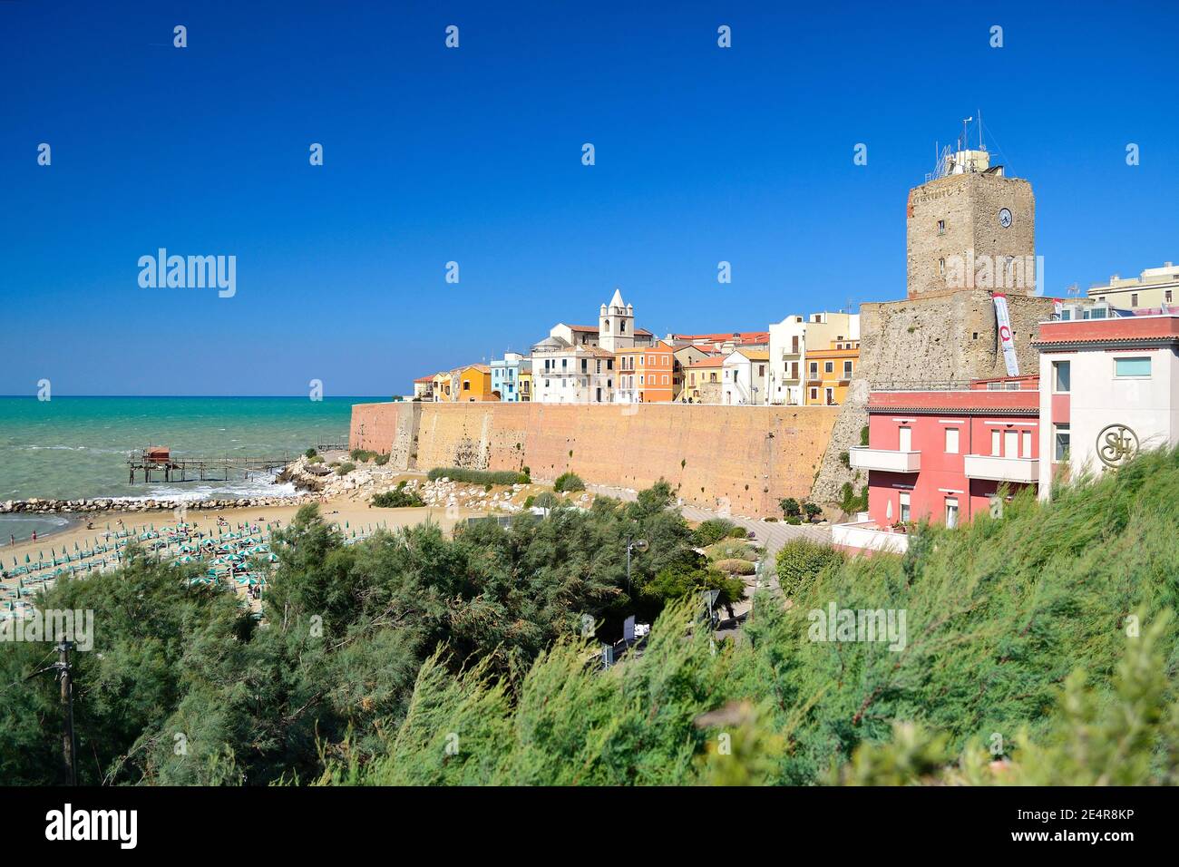 View of Termoli Stock Photo - Alamy
