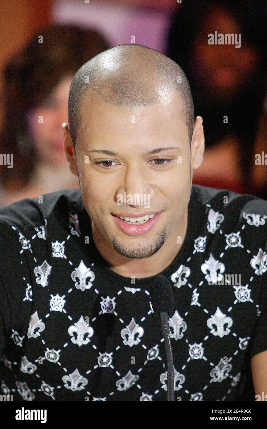 EXCLUSIVE - Xavier attends the taping of a radio show in Paris, France ... EXCLUSIVE - Xavier attends the taping of a radio show in Paris, France ...