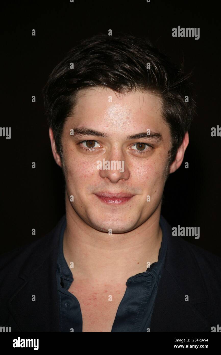 Actor Aurelien Wiik poses during the French premiere of 'The Eye' held ...