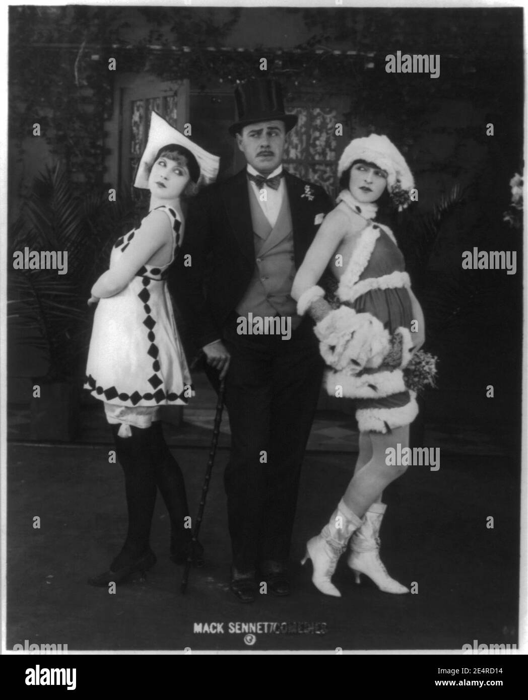 Marvel Rea (left), Ford Sterling, and Alice Maison, appearing in Mack ...