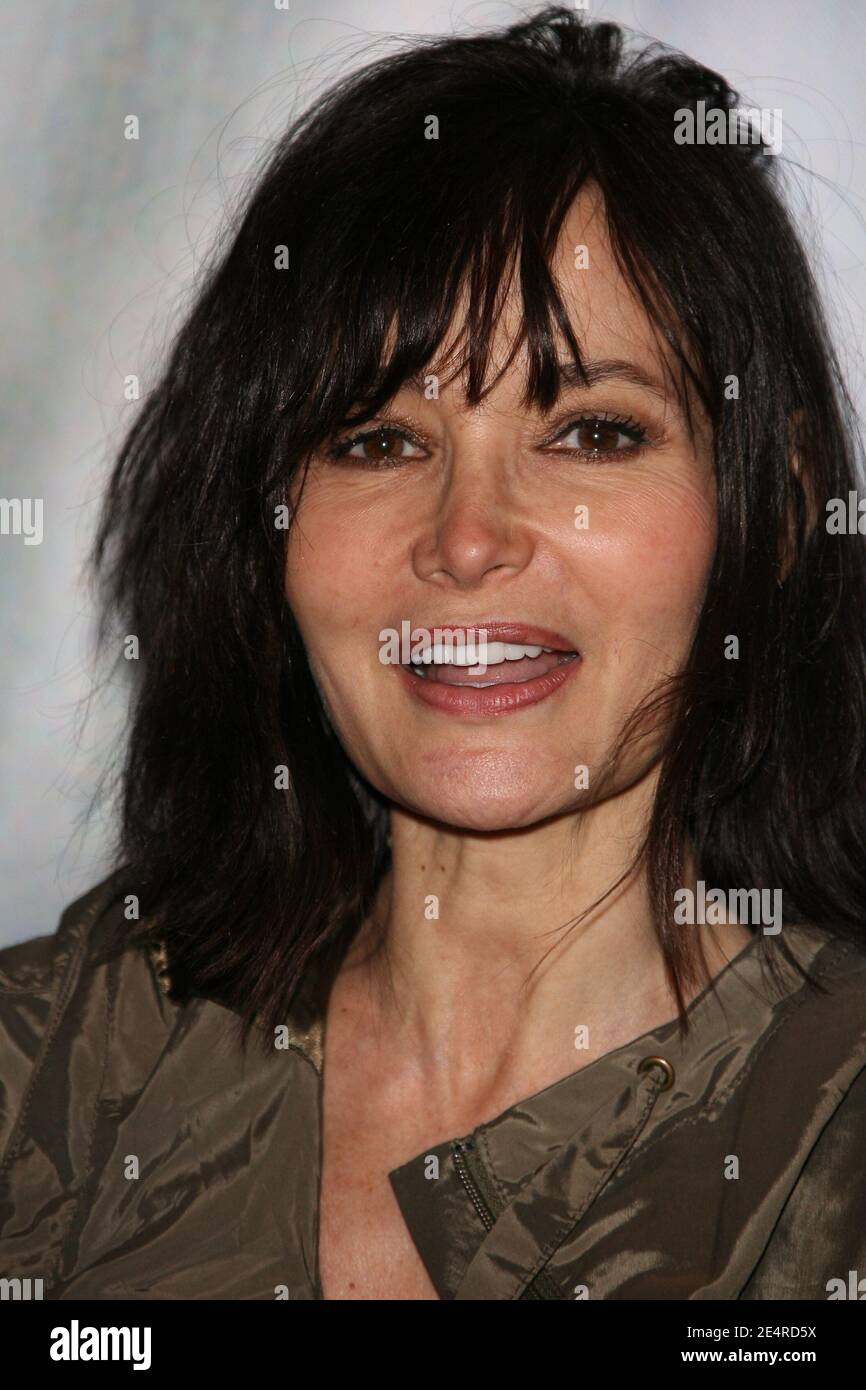 Actress Evelyne Bouix poses at the premiere of 'MR 73' held at Gaumont ...
