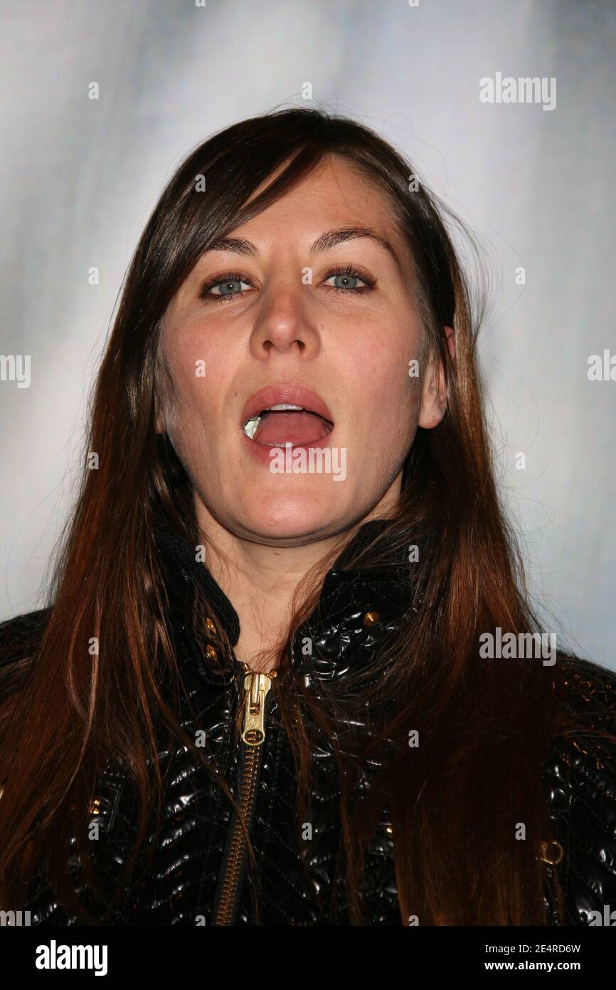 Actress Mathilde Seigner poses at the premiere of 'MR 73' held at ...