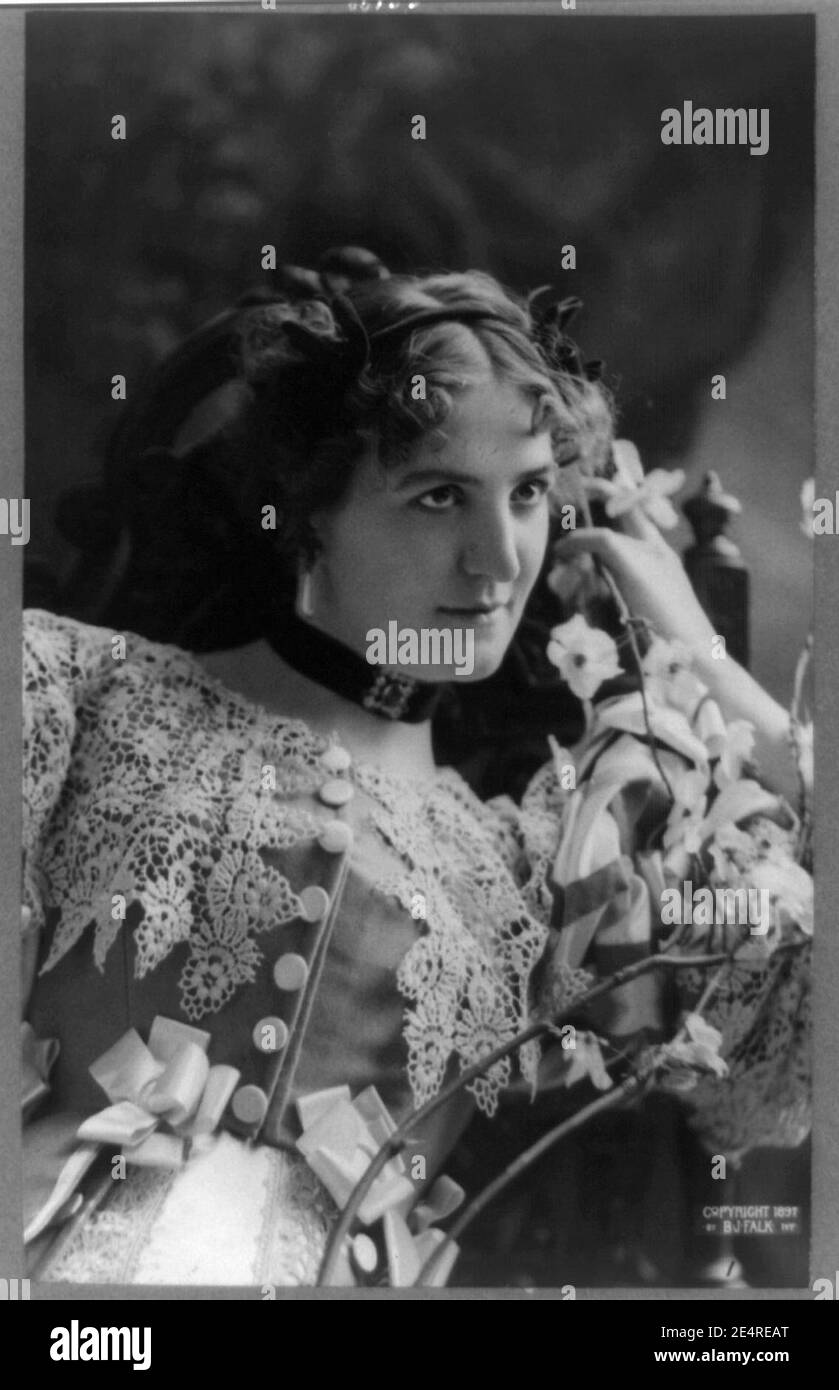 Mary Anderson, 1859-1940 Stock Photo - Alamy