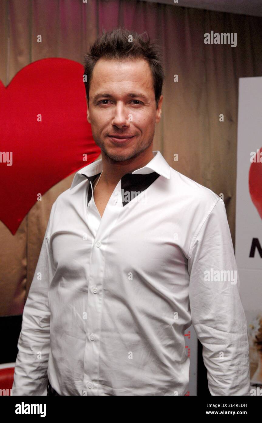 Cast member Stephane Rousseau poses for pictures as he arrives to the ...