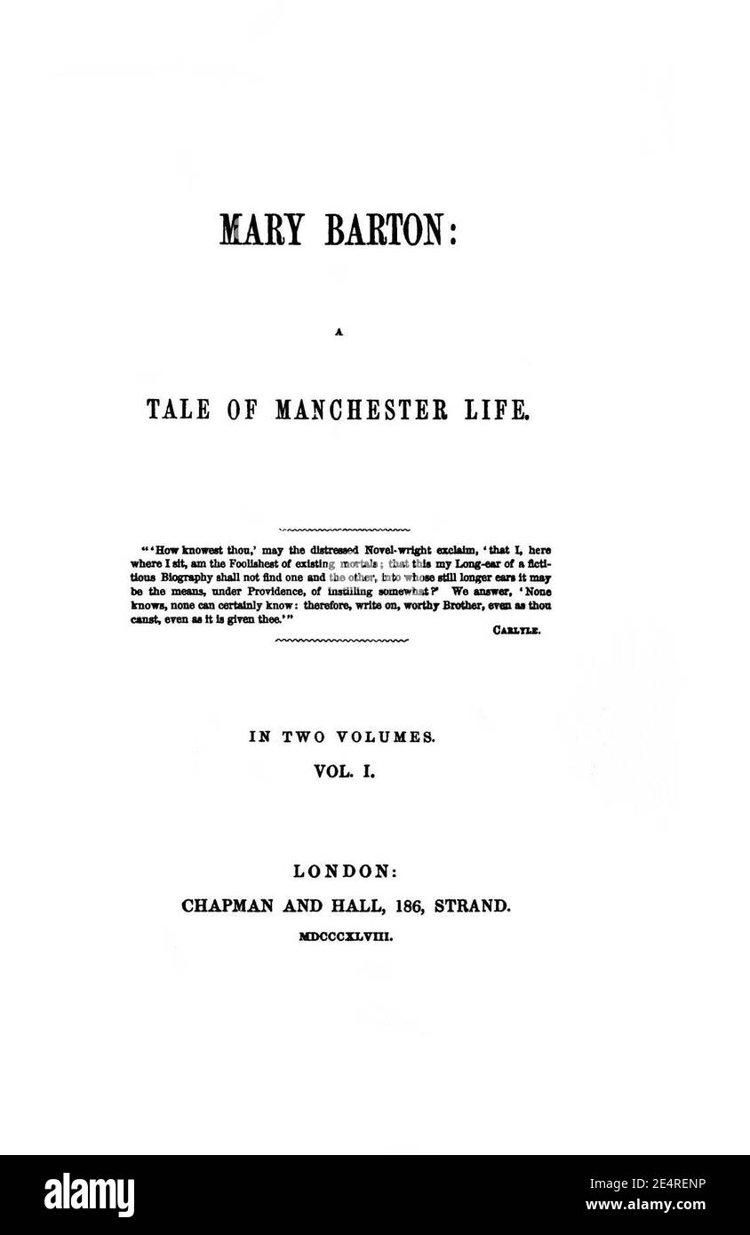 Mary barton hi-res stock photography and images - Alamy