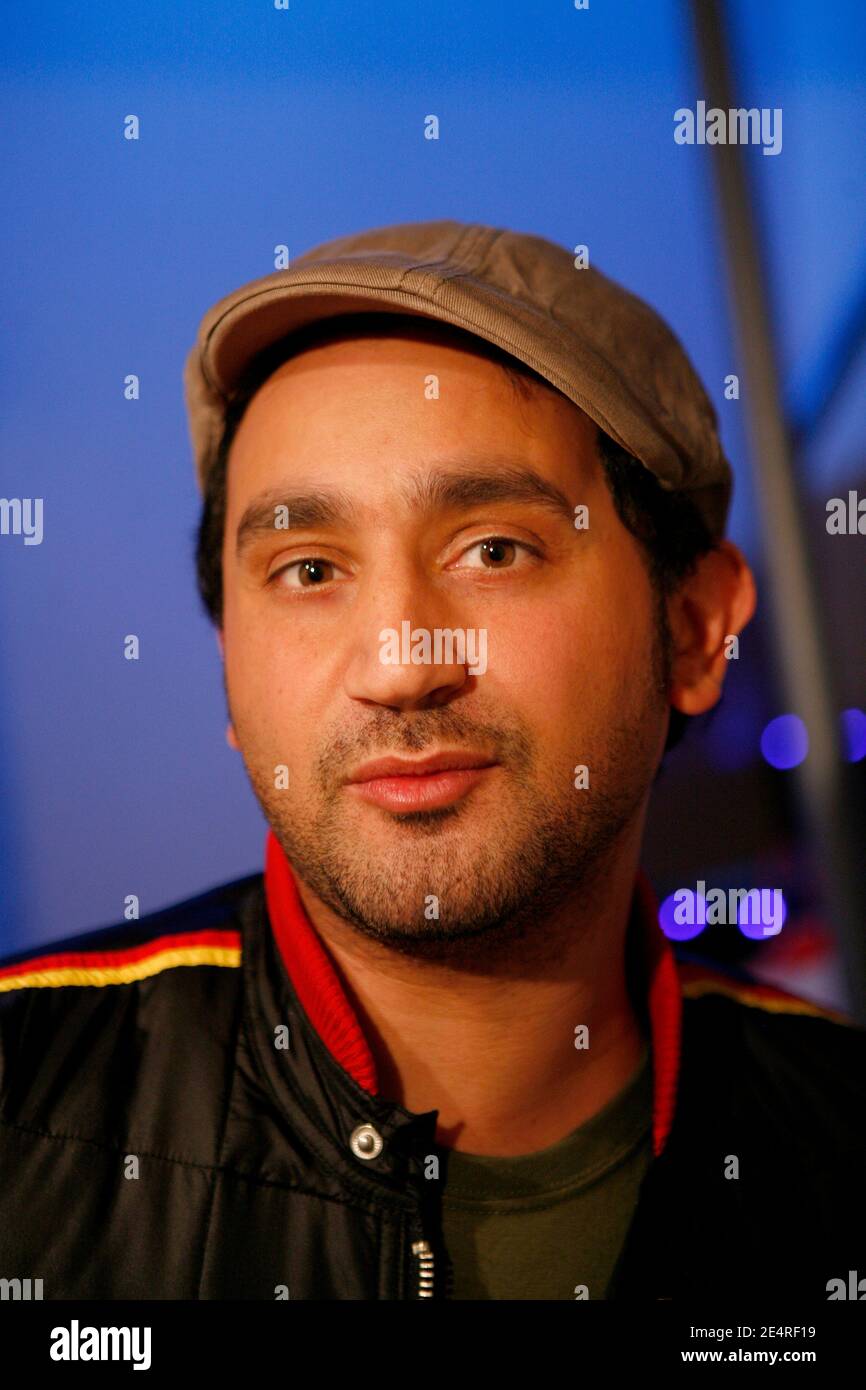 EXCLUSIVE - Cyril Hanouna attends the taping of a radio show in Paris ...