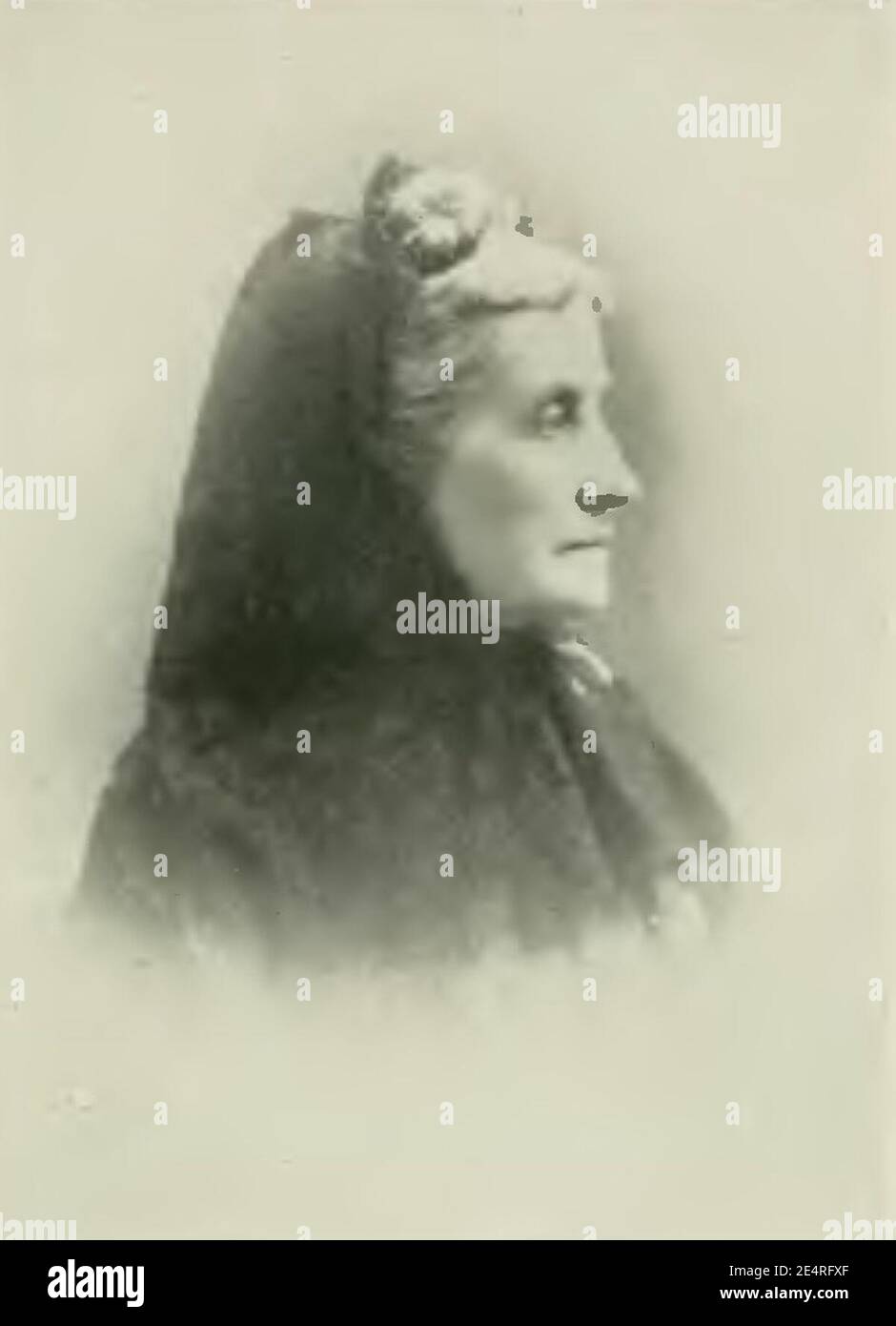 MARY CLEMENT LEAVITT A woman of the century (page 465 crop Stock Photo ...