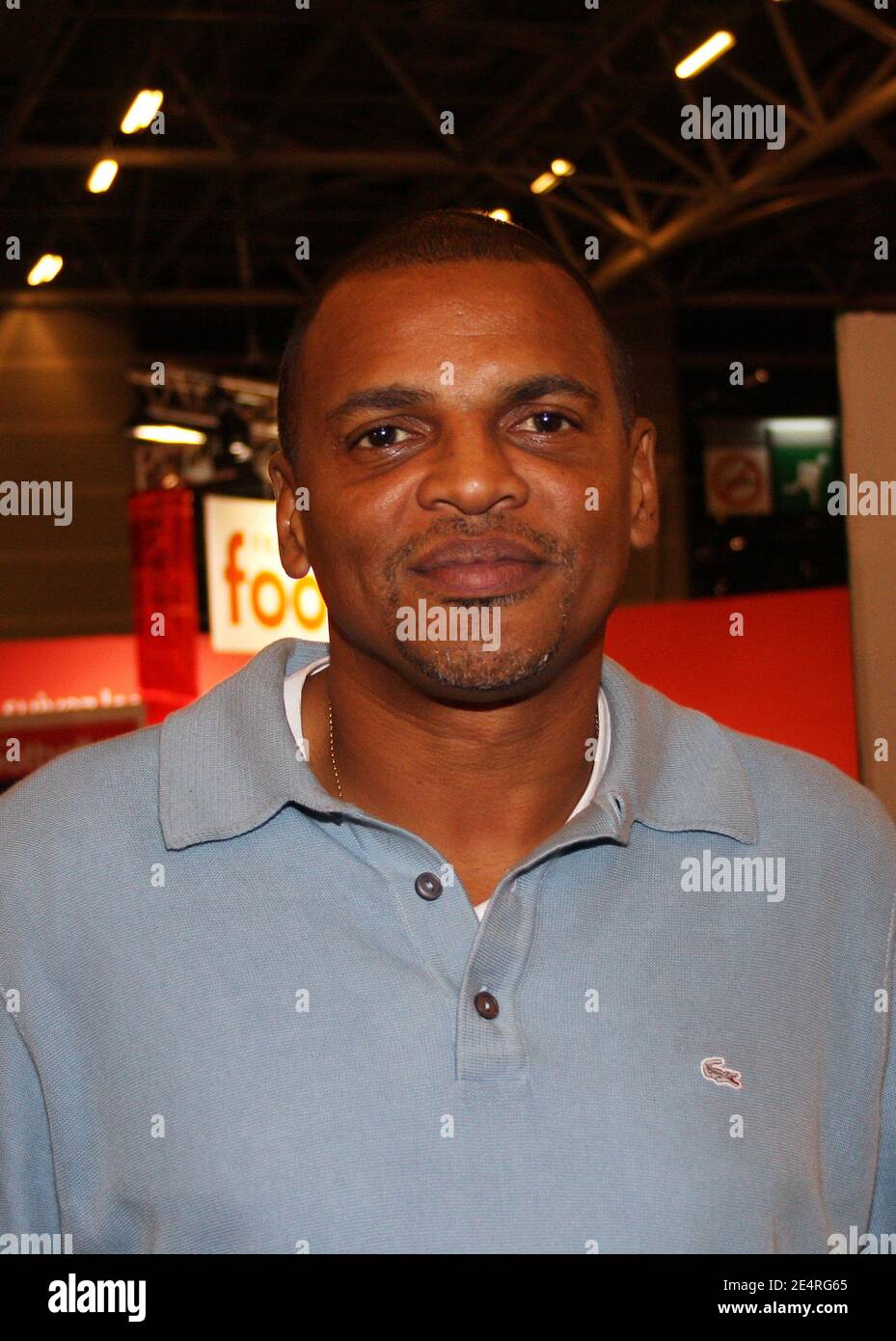 Former soccer player Bernard Lama at the Galaxy Foot Show at the 'Parc ...