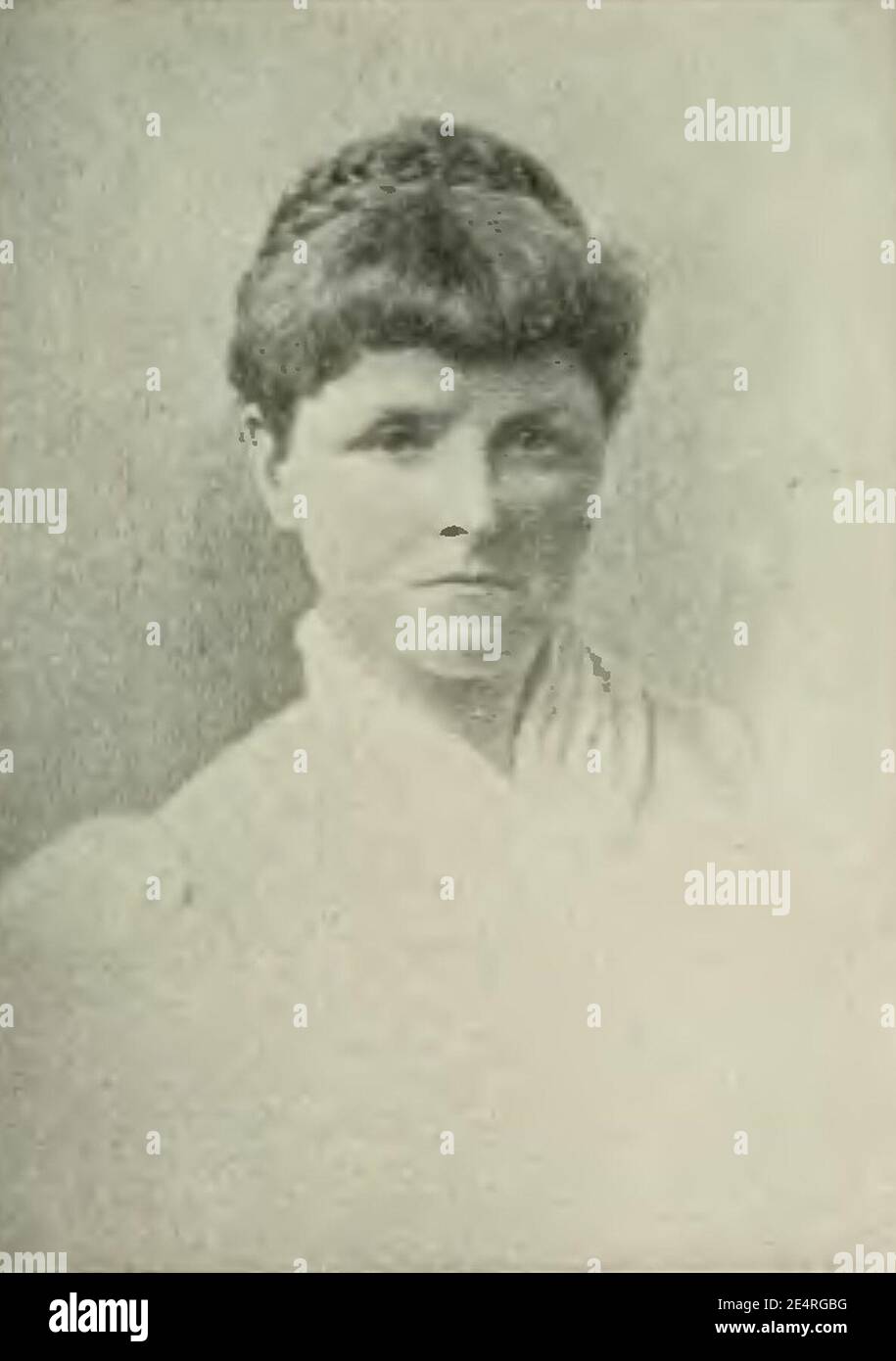 MARY E. WILKINS A woman of the century (page 785 crop Stock Photo - Alamy