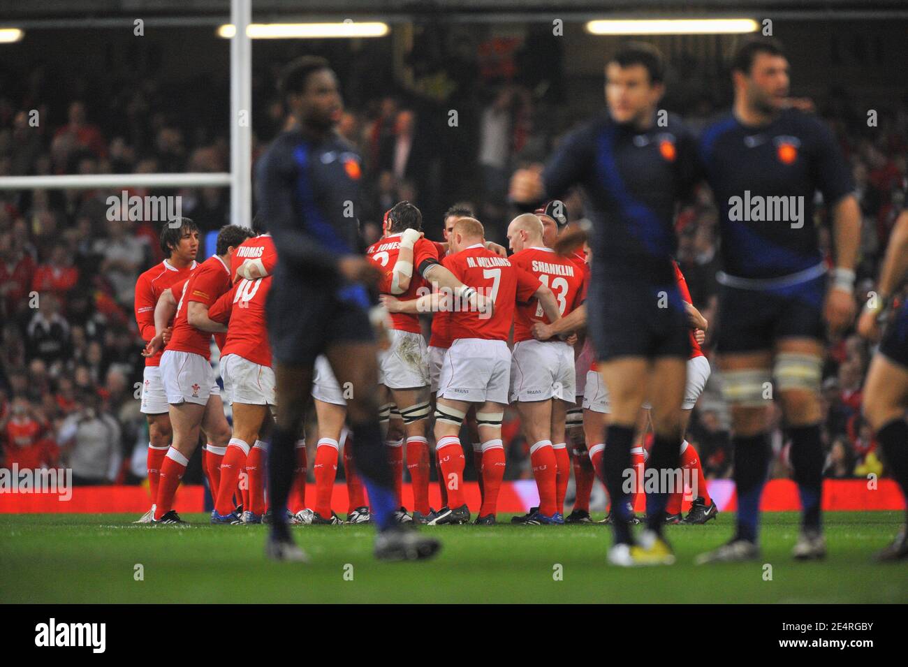 Wales rugby union nationalmannschaft hi-res stock photography and ...