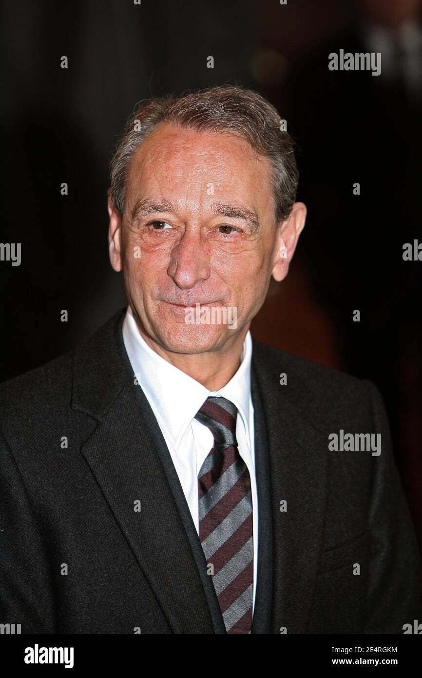Mayor of Paris Bertrand Delanoe cast his ballot at a polling station ...