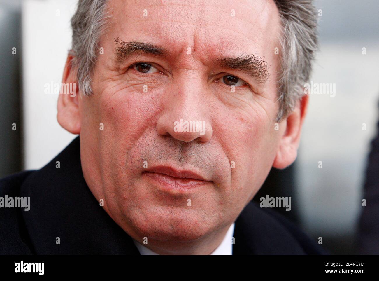 Modem's leader Francois Bayrou during the second round of mayoral ...