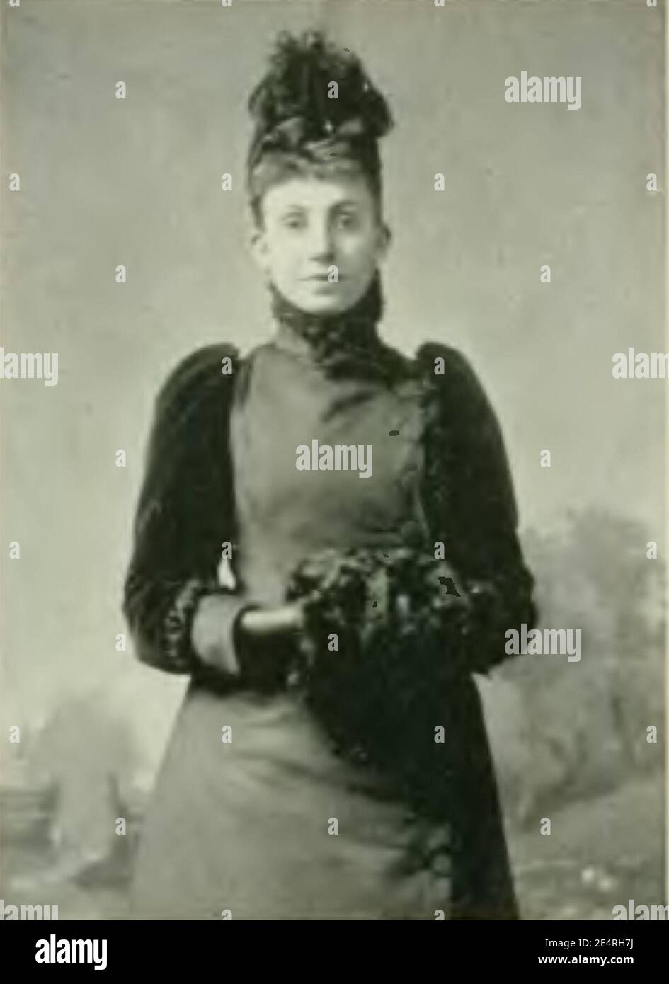 MARY H. KROUT A woman of the century (page 452 crop Stock Photo - Alamy
