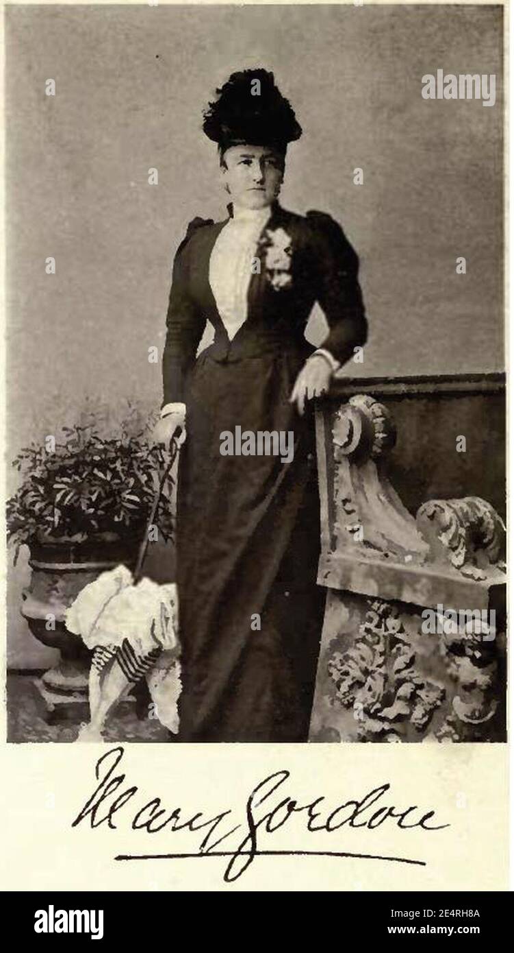 Mary Gordon by William James Topley Stock Photo - Alamy