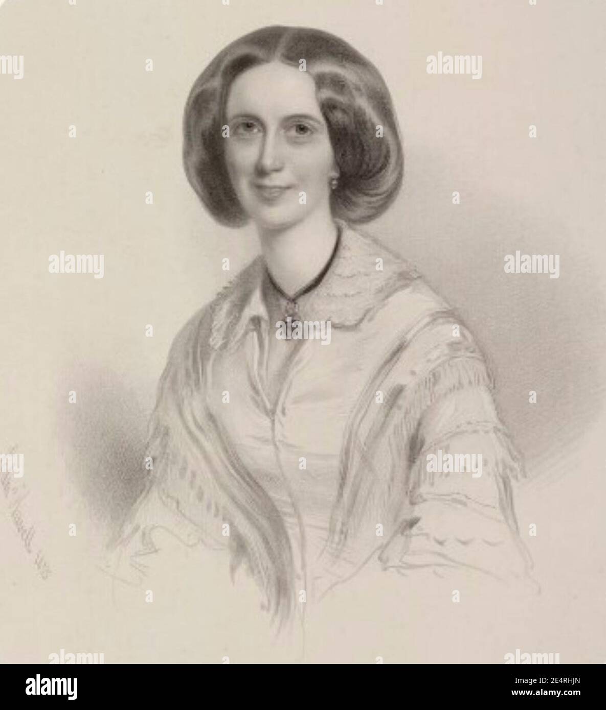 Mary Isabella Tibbits of Barton Seagrave Hall Stock Photo - Alamy