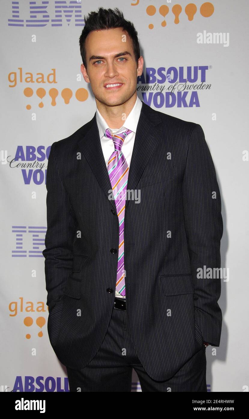 Actor Cheyenne Jackson attends the 19th Annual GLAAD Media Awards at ...