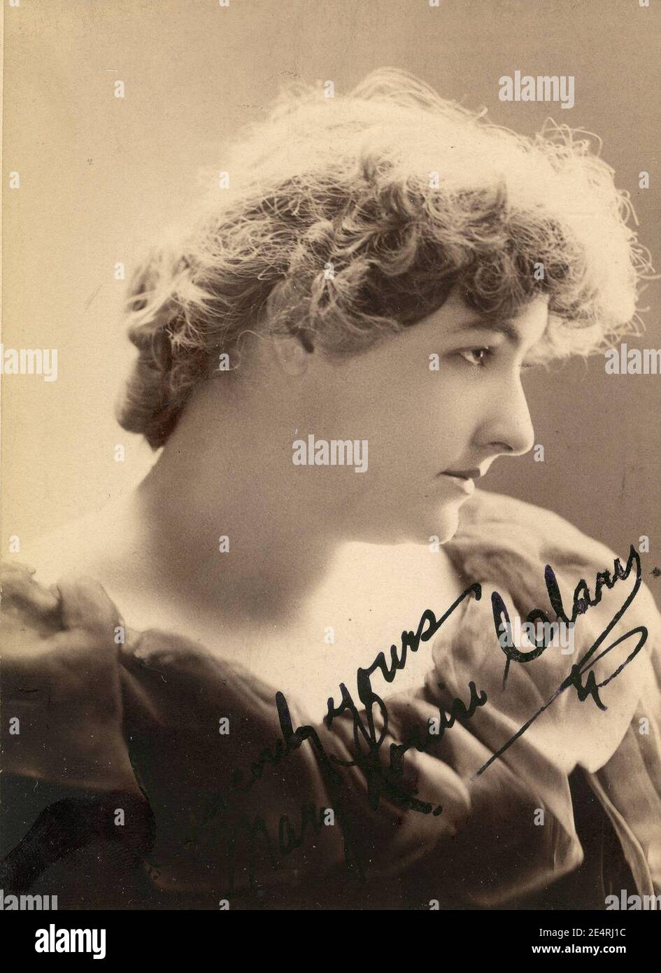 Mary Louise Clary, singer Stock Photo - Alamy