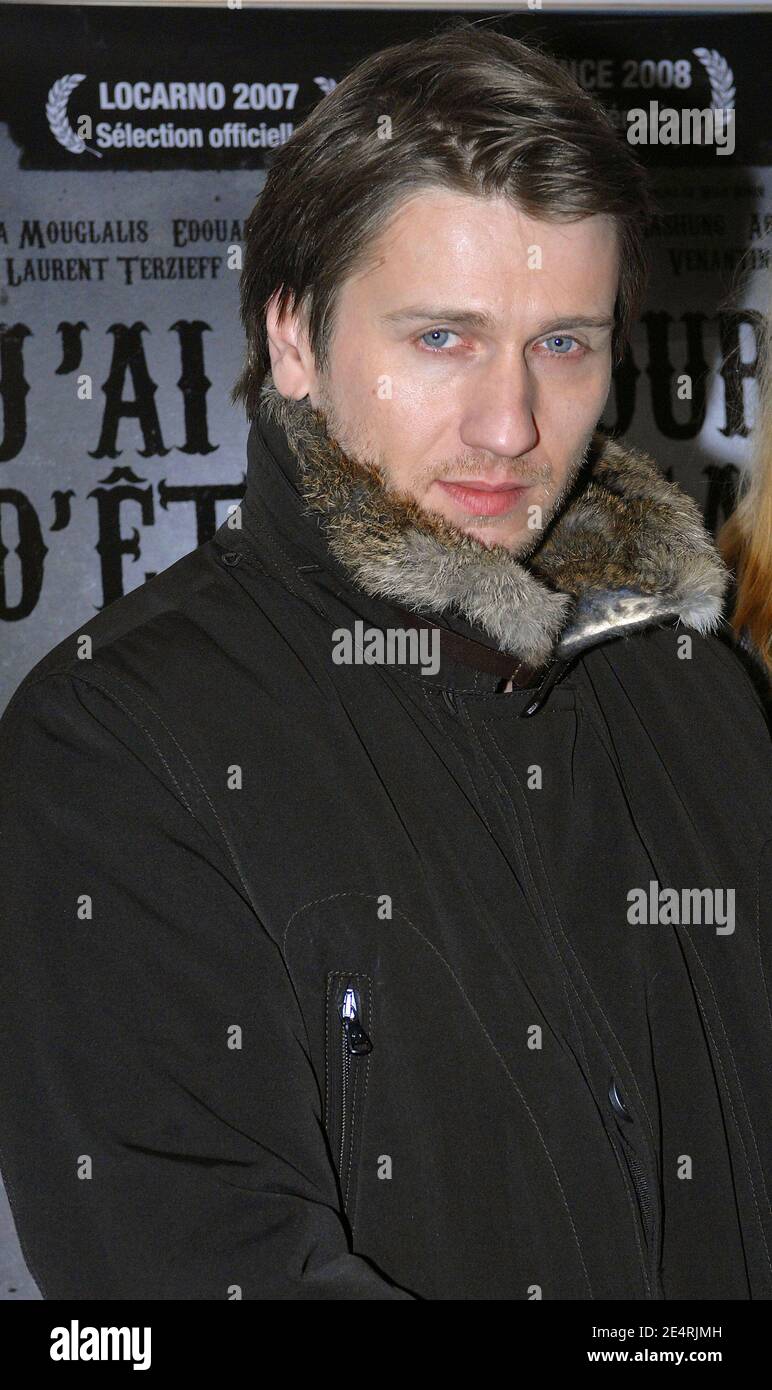 Stanislas Merhar attends the premiere of J'ai Toujours Rever d'Etre Un ...