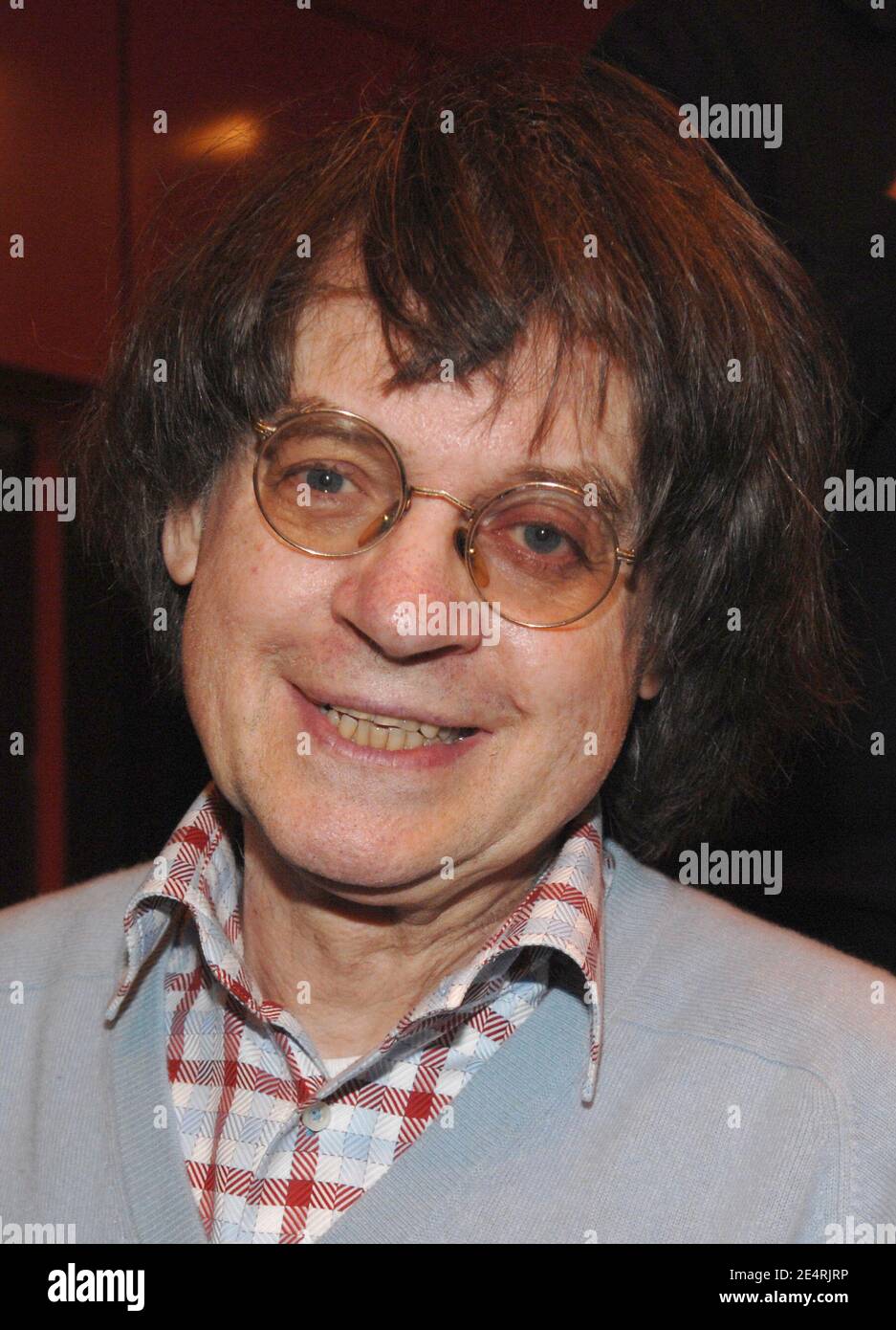 Cartoonist Cabu attends the 'Salon du Livre' (Paris Book Fair) held at ...