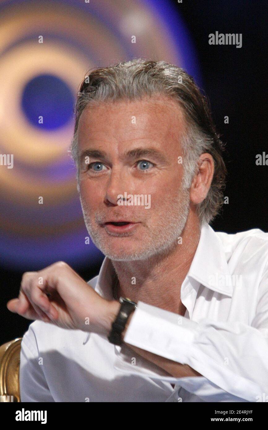 EXCLUSIVE - Franck Dubosc attends the taping of a TV show in Paris ...
