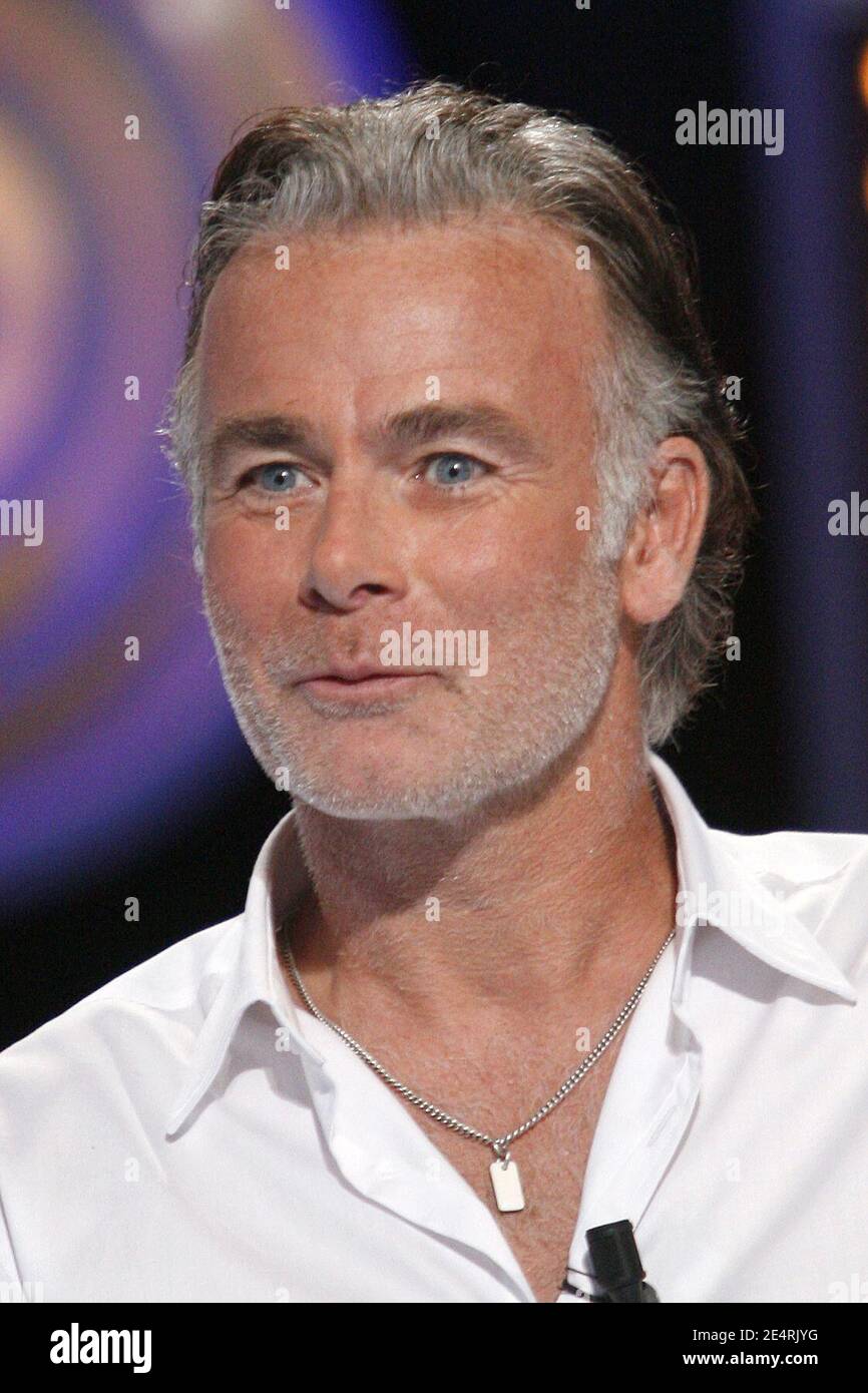 EXCLUSIVE - Franck Dubosc attends the taping of a TV show in Paris ...