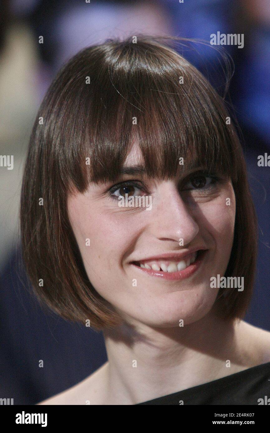 EXCLUSIVE - Yelle attends the taping of a TV show in Paris, France on ...