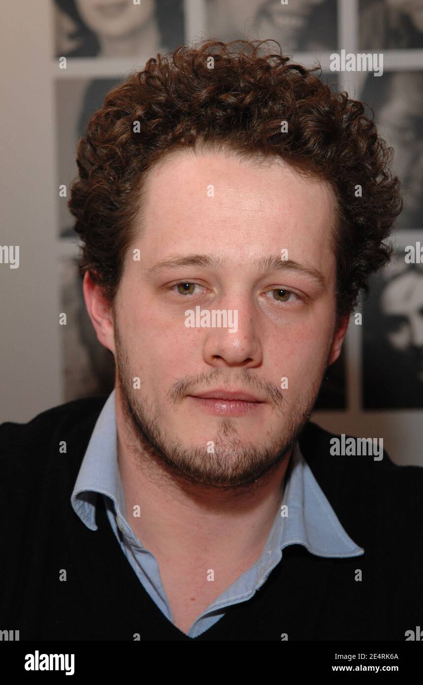 Cartoonist Thomas Baas attends the 'Salon du Livre' (Paris Book Fair ...