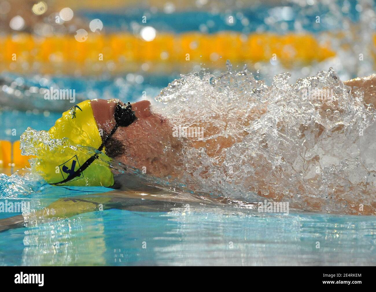 Austria's Markus Rogan wins the gold medal on men's 100 meters ...