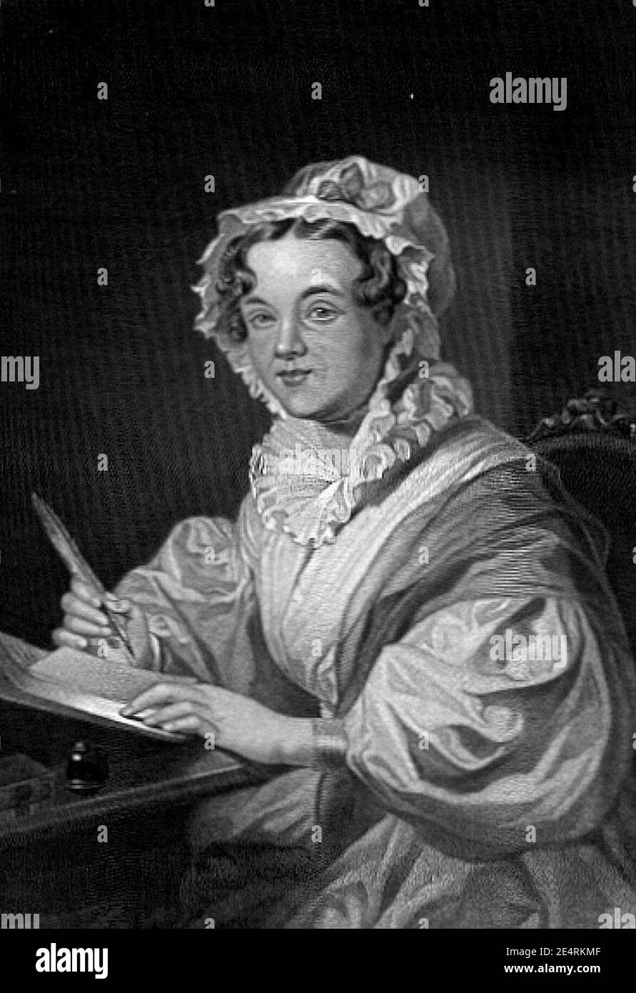 Mary Russell Mitford Stock Photo - Alamy