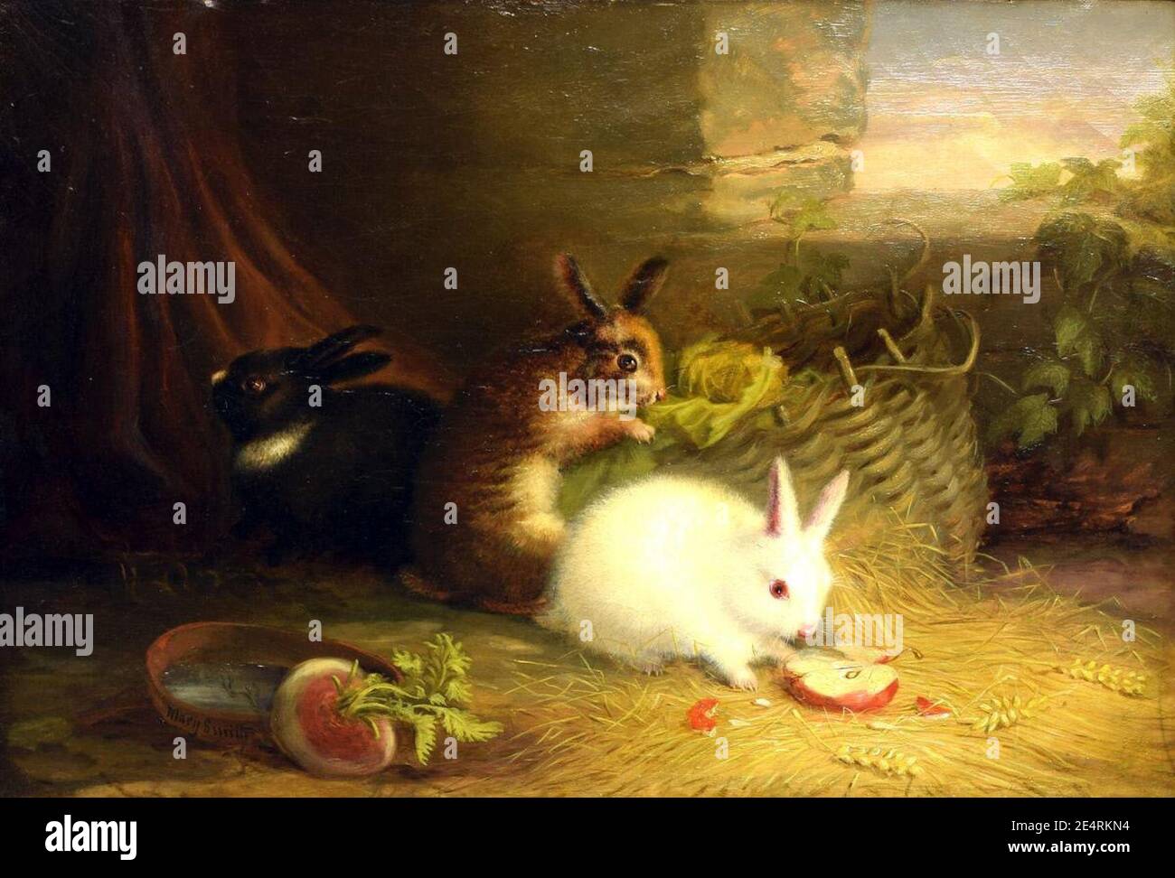 Three rabbits hi-res stock photography and images - Alamy